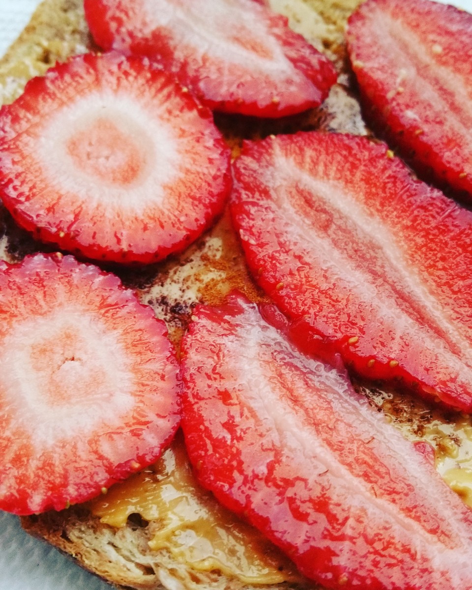 Peanut Butter and Berry Sandwich – Samantha Isaacson